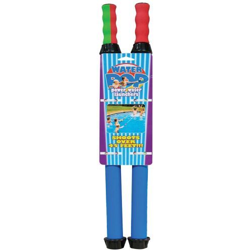 Poolmaster Water Pop Power Launcher Twin Pack - Swimming Pool Toy - 61cm