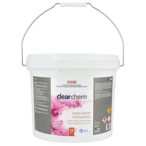 Clearchem Insta-Boost Chlorine Free Shock Treatment 10kg - Pool Chemical (DG)
