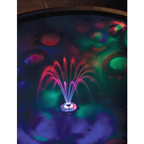 Floating Pool Light Show