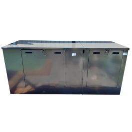 Acoustic Box 2588mm Wide Soundproof Pump and Filter Cover / Enclosure