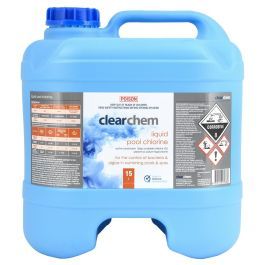 Clearchem Liquid Chlorine Sodium Hypochlorite (125 gm/Lt Active) 15L ...