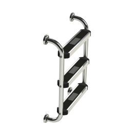 S.R. Smith Pool Cover 3-Steps Ladder Flanged - Pool Ladder