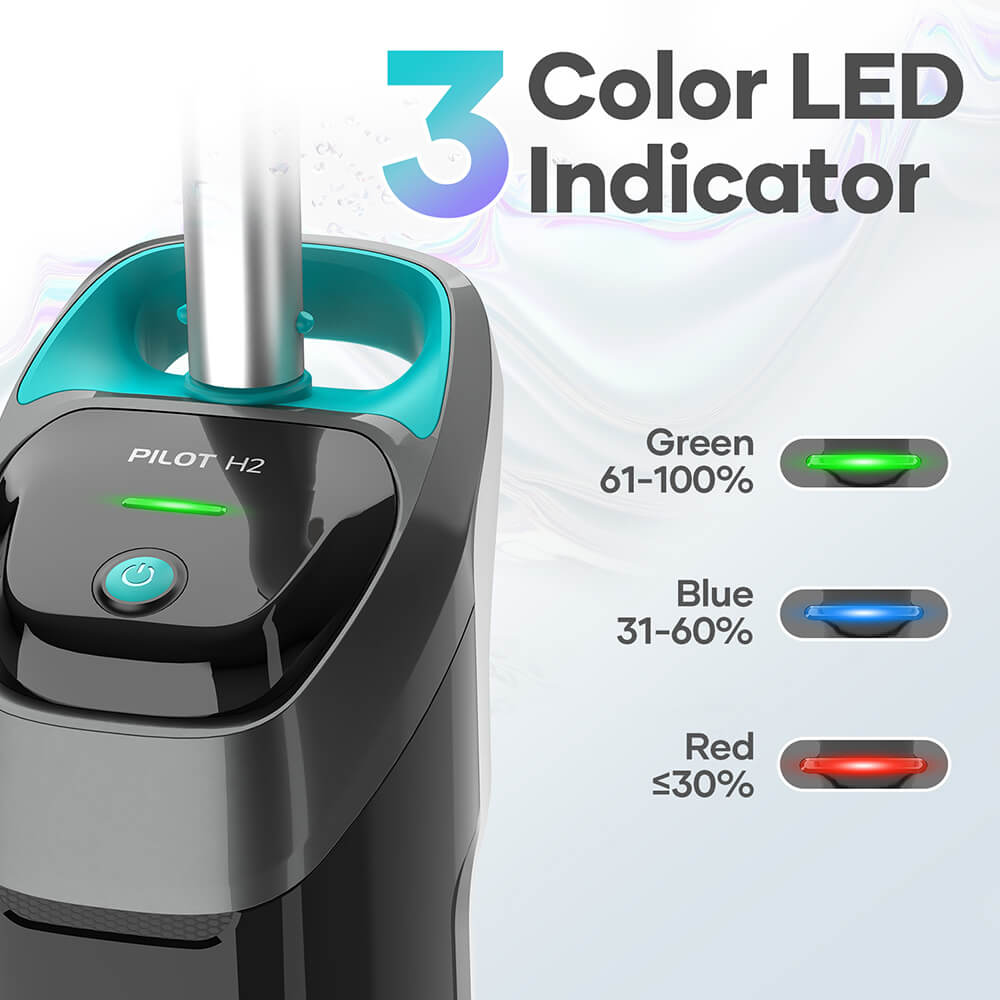 Aiper Pilot H2 Rechargeable Handheld Pool and Spa Cordless Vacuum Cleaner